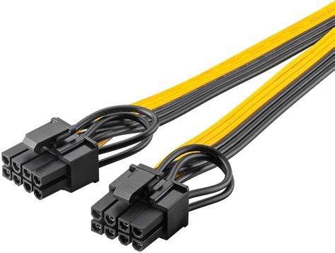 Power Supply Cable 8 Pin Female To Dual 6 2 Male For Pcie