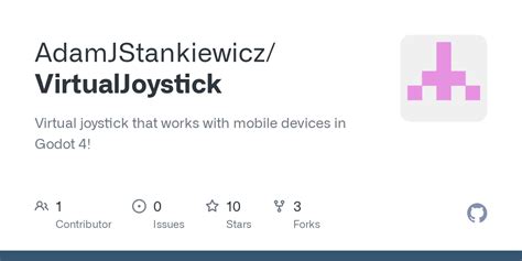 Github Adamjstankiewiczvirtualjoystick Virtual Joystick That Works
