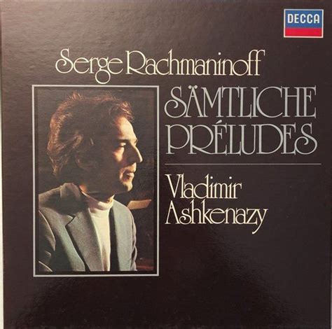 Rachmaninoff Sämtliche Préludes 2 Lp Box Set Ashkenazy Gebraucht