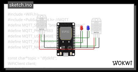 Mqtt Wokwi Esp32 Stm32 Arduino Simulator