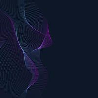 Data Visualization Dynamic Wave Pattern Premium Vector Rawpixel
