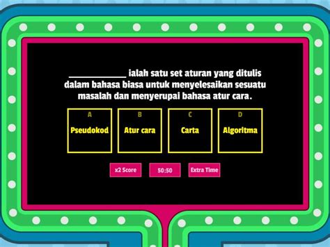 Latihan Pengukuhan Algoritma Pseudokod Dan Carta Alir Teleturniej