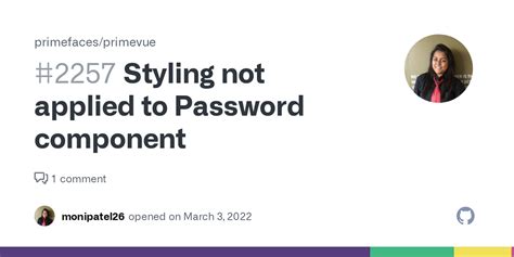 Styling Not Applied To Password Component · Issue 2257 · Primefaces