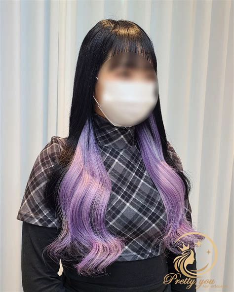 전주붙임머리ㅡ예쁘다너 20인치붙임머리 1mm땋기붙임머리 투톤붙임머리 옴브레붙임머리