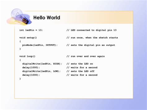 Introduction To Arduino Ppt