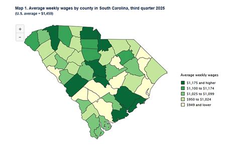 Wages Jobs In South Carolina Outpaced National Averages In Q3 But