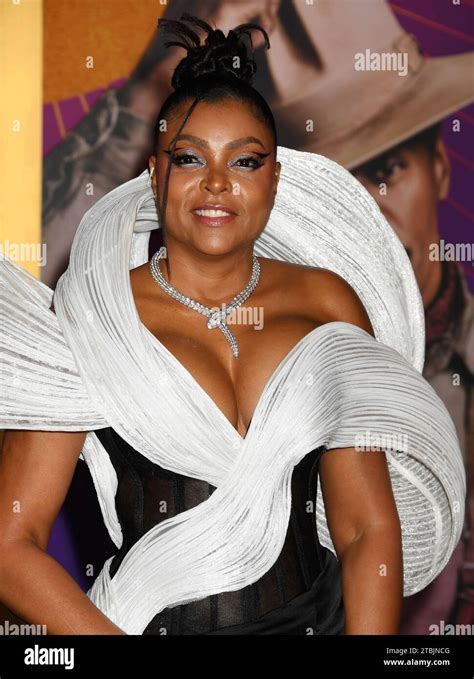 Los Angeles California Usa 06th Dec 2023 Taraji P Henson Attends