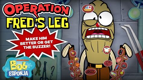 Bob Esponja Operação Perna Do Fred 🦵 Todas As Vezes Que Fred