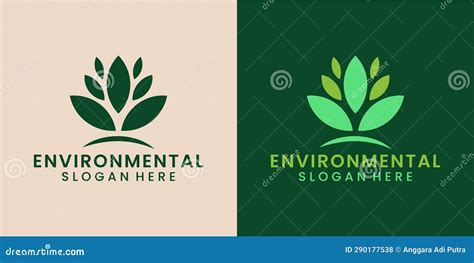 Simple Leaf Logo Design Ideas Stock Vector Illustration Of Isolated