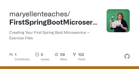 github maryellenteaches firstspringbootmicroservice creating your