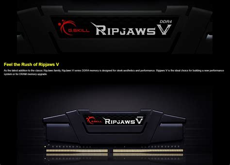 Memoria Ram 32gb Ddr4 2x 16gb 3600 Mhz G Skill Ripjaws V Tectec