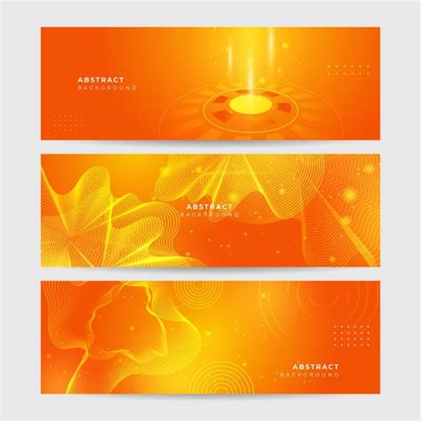 Website Header Banner Design Abstract Geometric Background Connecting Dots Lines Stock Vector By