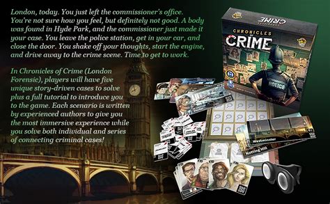 Chronicles Of Crime Toys And Games