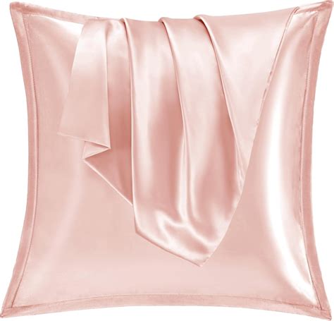 Vielit Taie Oreiller Satin 60x60 Lot De 2 Pour Cheveux Similaire Aux Taie D Oreiller En Soie