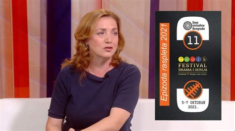 Vesna Stanojević Na čelu žirija Ovogodišnjeg 11 Fedis A Tvinemania