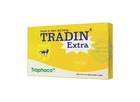 Thuốc Tradin Extra Hộp Thành Phần Công Dụng Và Giá Tốt Nhất