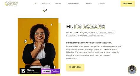 12 inspiring examples of notion websites