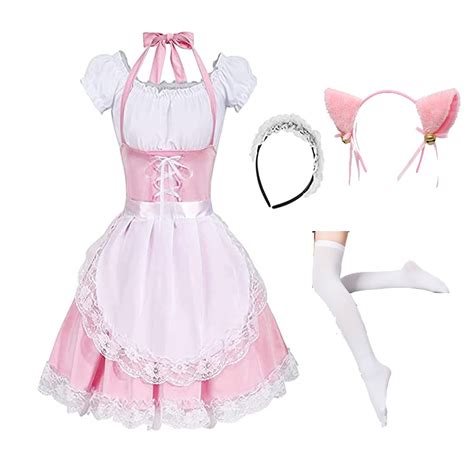 Buy MaxToonrain Women S French Maid Costume Maid Fancy Dress Anime