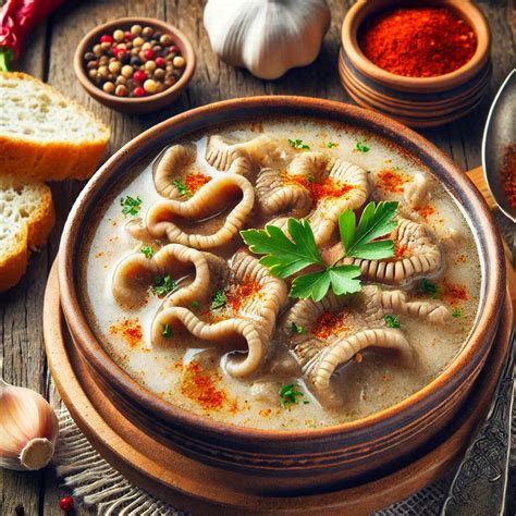 Bulgarian Cuisine How To Make Traditional Shkembe Chorba Tripe Soup