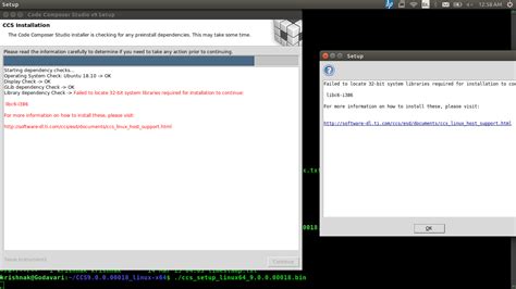 Ccsiwr1642boost Ccs V8 Not Installing On Ubuntu 1804 Lts Code