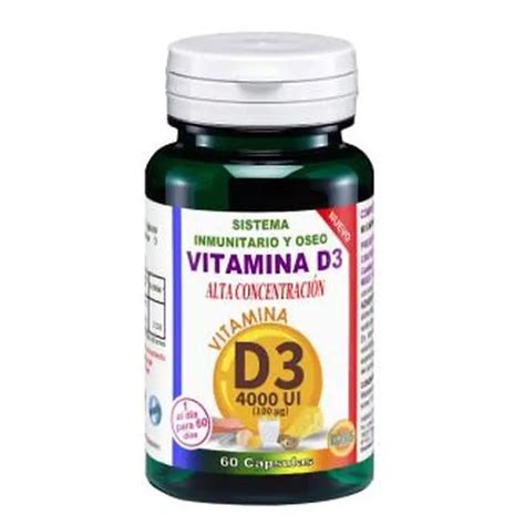Buy Robis Vitamin D3 4000ui High Concentration 60 Capsules At The Best