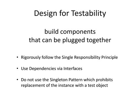 An Introduction To Unit Testing Pptx