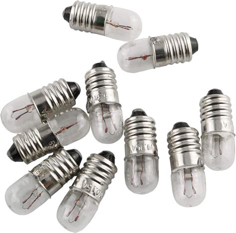 E Outstanding 10pcs E10 Mini Light Bulbs 63v India Ubuy