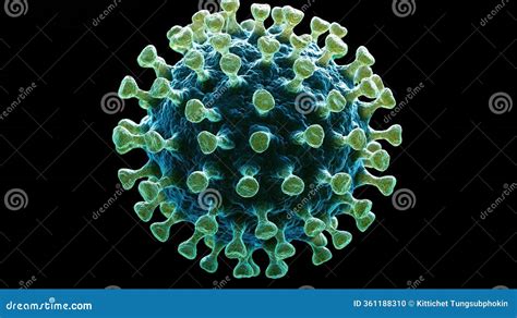 Cell Structure With A Smaller Cell Enclosed Within Another Cell In Biological Context Stock