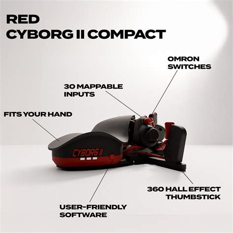 Red Cyborg Ii Compact Azeron