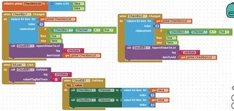 Saving Checkbox State In CloudDB And Getting It Back Data Storage MIT App Inventor Community