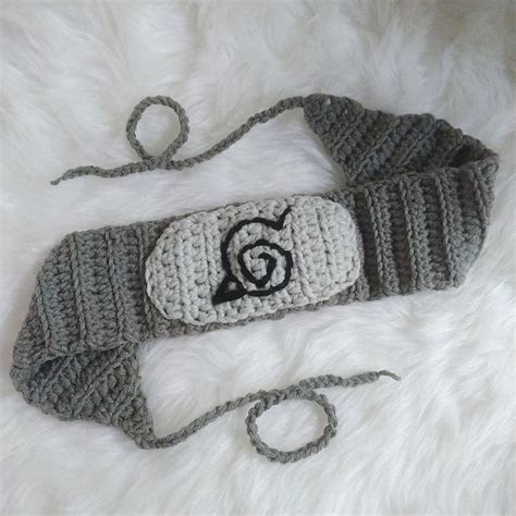 Crochet Narutos Konoha Forehead Protector