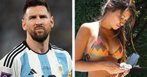 Geniet Mee Van De Beeldschone Vrouw Van Lionel Messi G G