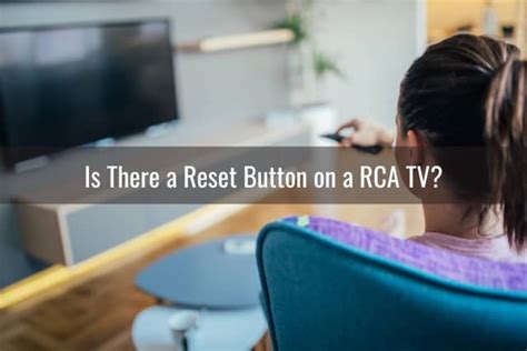 How To Reset RCA TV Ready To DIY