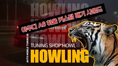 아우디a6 C8 45tfsi 드라이빙 주행 사운드 퍼포먼스 배기음 가변배기 Howling Exhaust S6 스타일 듀얼 머플러팁 디퓨저 튜닝 Youtube