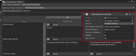 Display Localizations Strings Selector On Custom Script Component Questions And Answers Unity