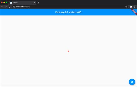 Font Sizes Below 1px Have Zero Height · Issue 32167 · Flutterflutter · Github