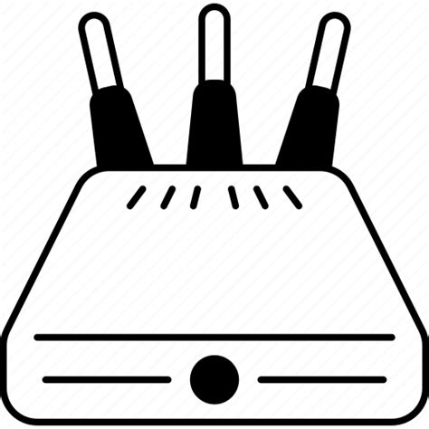 Modem Router Internet Wifi Signal Icon Download On Iconfinder