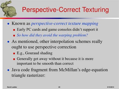 Ppt Texture Mapping Powerpoint Presentation Free Download Id4400739