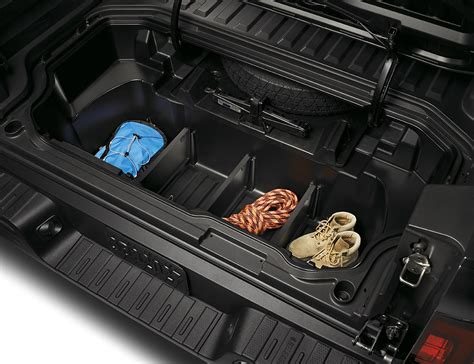 2017 2026 Honda Ridgeline In Bed Trunk Dividers 08u35 T6z 100