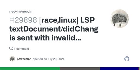 Race Linux LSP TextDocument DidChange Is Sent With Invalid Unicode