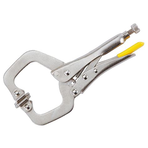 Locking C Clamps With Swivel Tips Zoro Uk