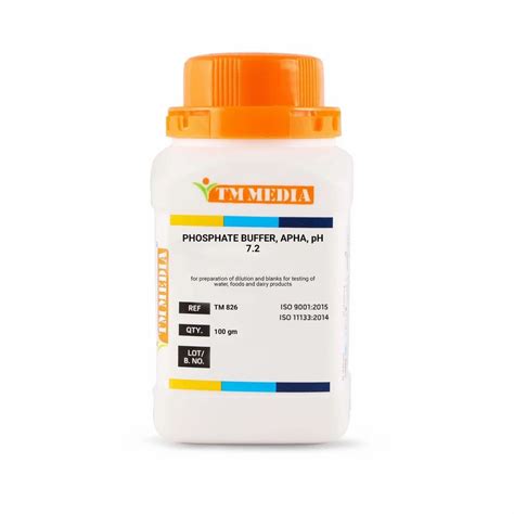 Tm 826 Phosphate Buffer Apha Bio Tech Grade Drum Of 500 Ml At ₹ 1020