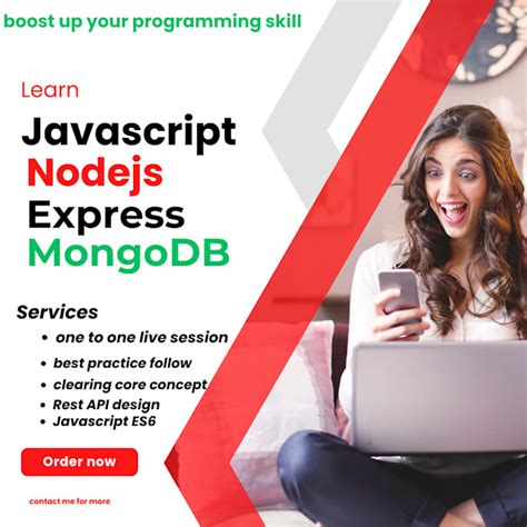 help to learn javascript node js express mongodb backend technology