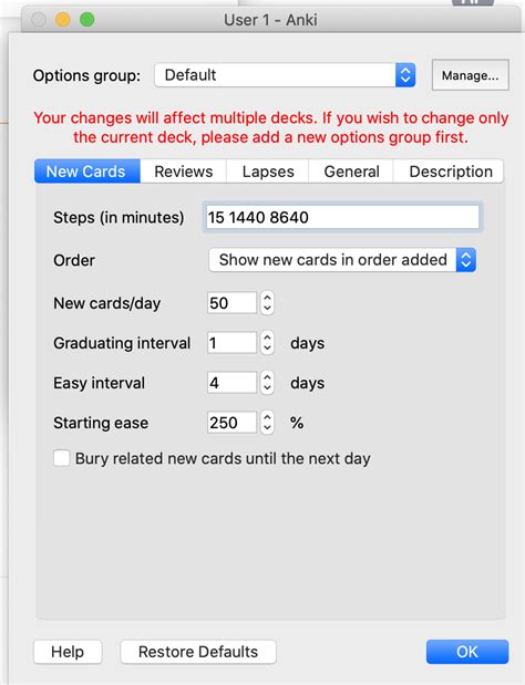 Default Anki Settings 4 By Magnolia Help Anki Forums