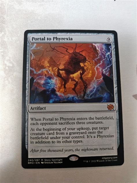 Portal To Phyrexia Hobbies And Toys Toys And Games On Carousell