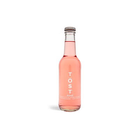 Tost Sparkling Rose Non Alcoholic Wine 85oz Proofnomore