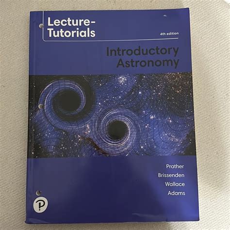 Lecture Tutorials For Introductory Astronomy By Edward Prather Gina