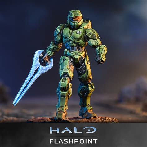 Halo Flashpoint Master Chief Miniature • Games Miniatures And Supplies For Sale