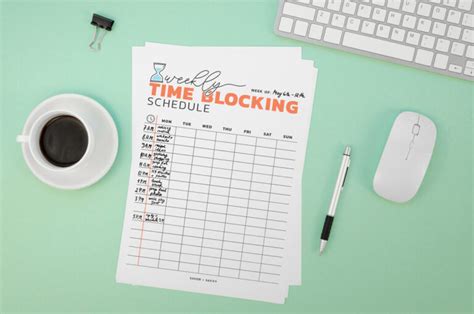 Free Printable Time Blocking Templates Your Ultimate Guide To Productivity Savor Savvy