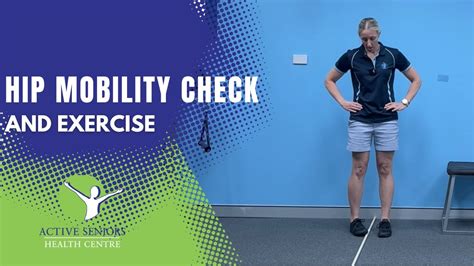 Hip Mobility Check And Exercise Youtube